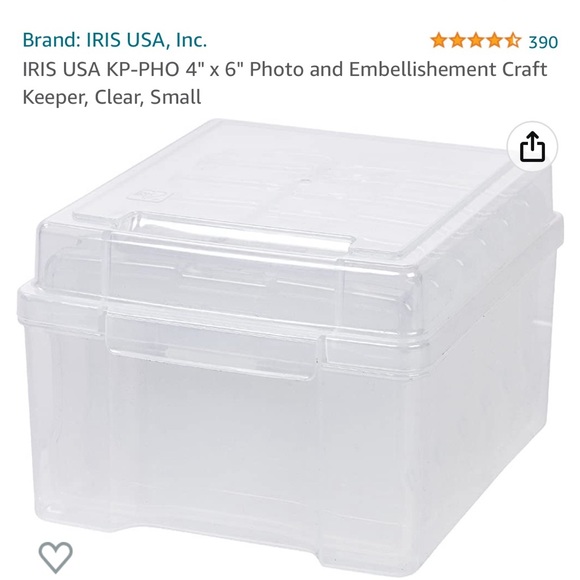 iris | Storage & Organization | Iris Small Photo And Craft Keeper ...